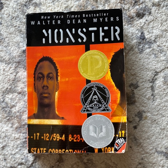 Other | Monster By Walter Dean Myers | Poshmark